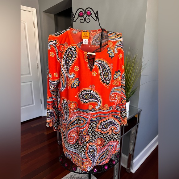 Ruby Rd. | Tops | Ruby Rd Boho Paisley Top | Poshmark